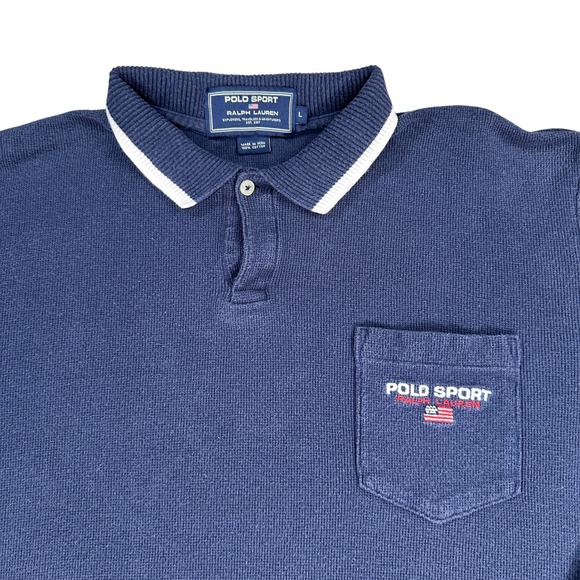 Polo Ralph Lauren | Shirts | Vintage Polo Sport Ralph Lauren Mens Long ...